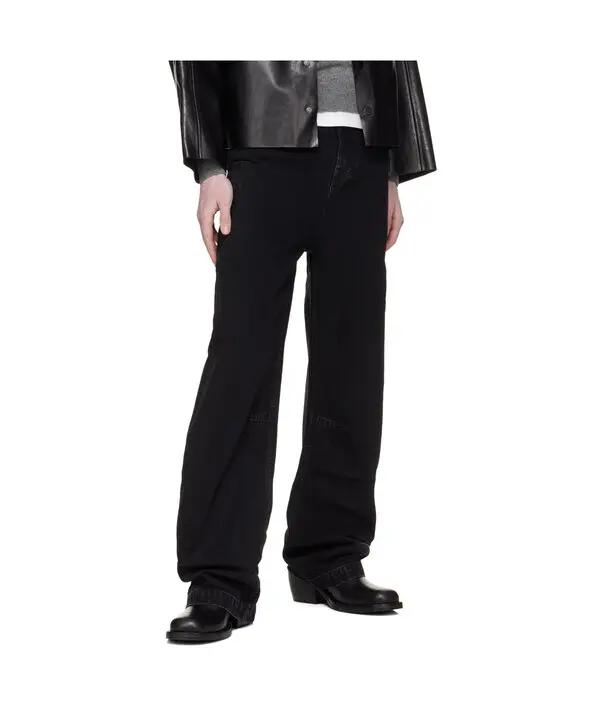 ENTIRE STUDIOS Black Gem Jeans - Magnetite