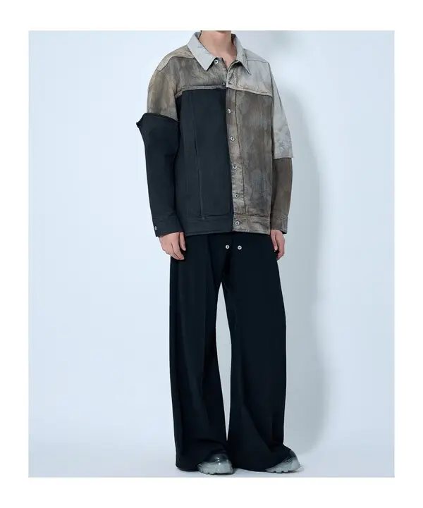Rick Owens Jumbo Worker Jacket - Black