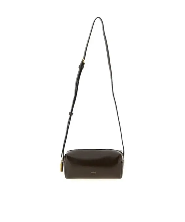 Khaite Kye Logo Printed Mini Crossbody Bag - Black