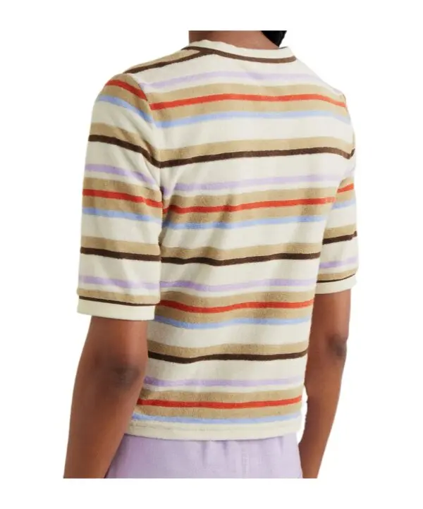 Veronica Beard Brendan Striped Cardigan