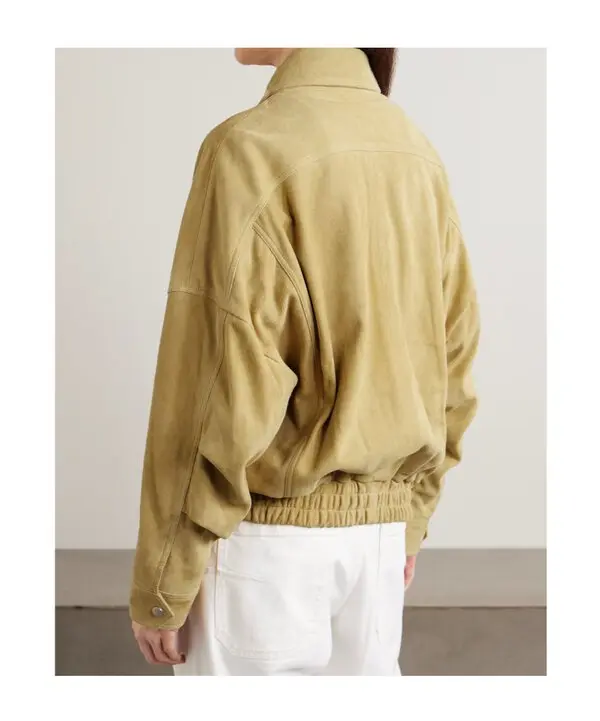 Nour Hammour Long-sleeved Collared Jacket - Yellow