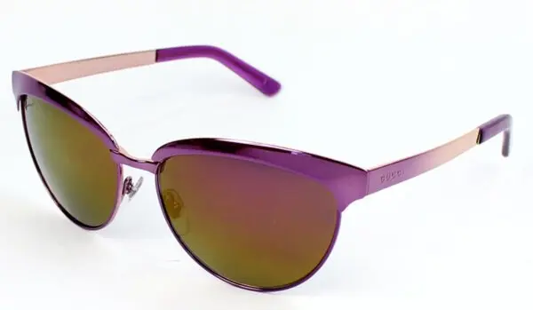 Gucci Cat Eye Sunglasses With Tinted Lenses