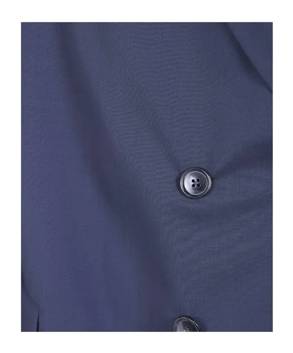 PT TORINO Double Breasted Jacket - Blue