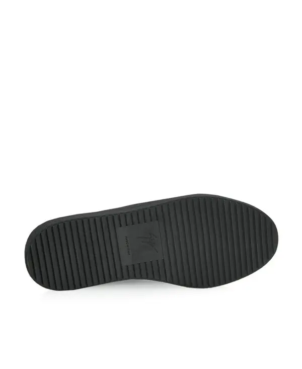 GIUSEPPE ZANOTTI Rhomboid Low Uppers - Black