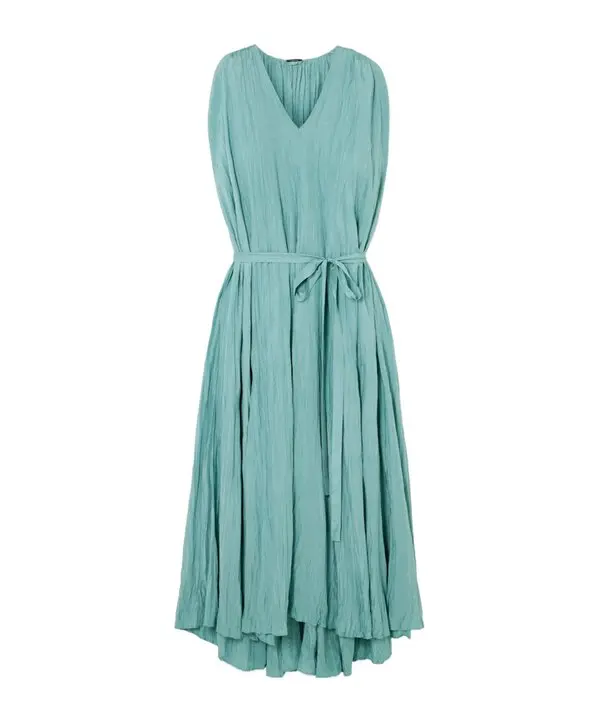 JOSEPH Martini Belted Silk-habotai Midi Dress