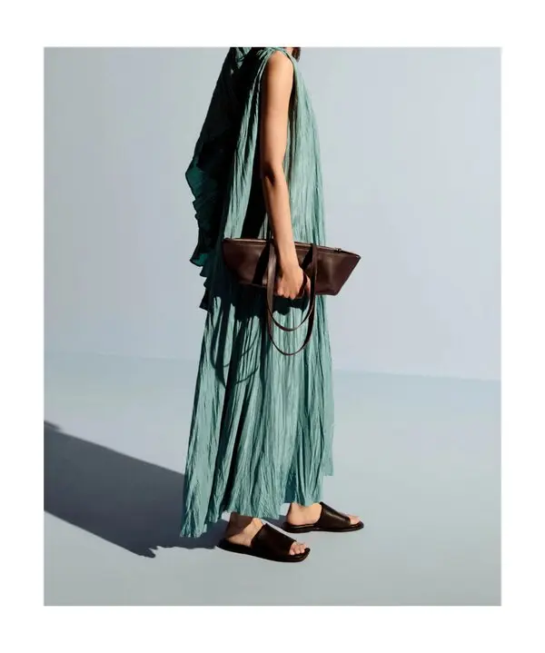 JOSEPH Martini Belted Silk-habotai Midi Dress