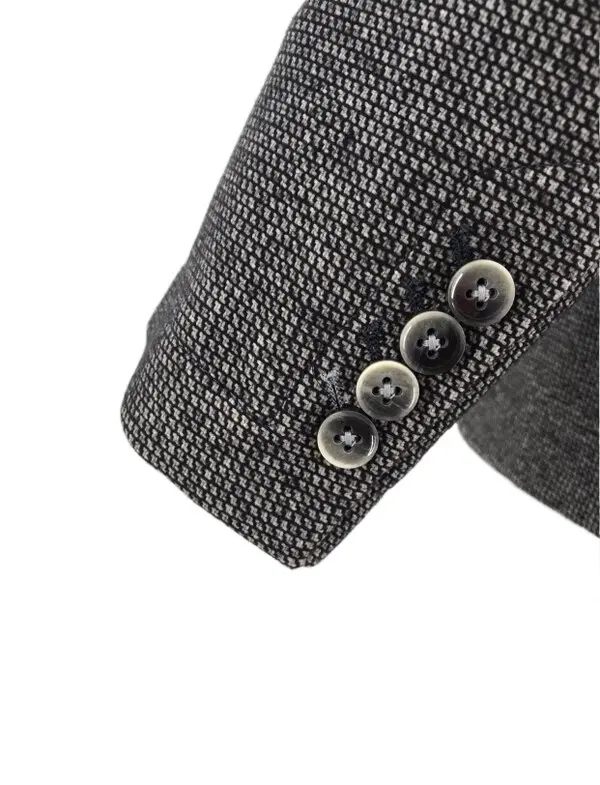 Hugo Boss Button Suit Jacket - Black