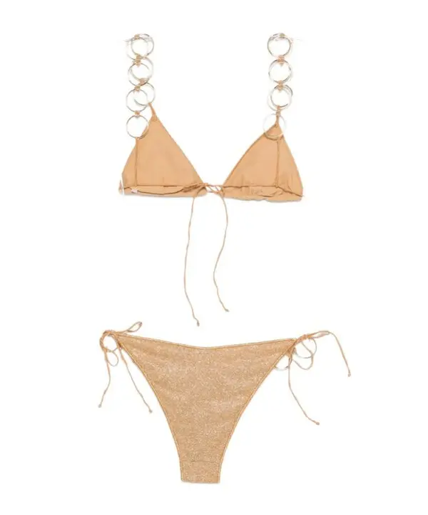 Oseree Lumière Ring Micro Bikini - Nude