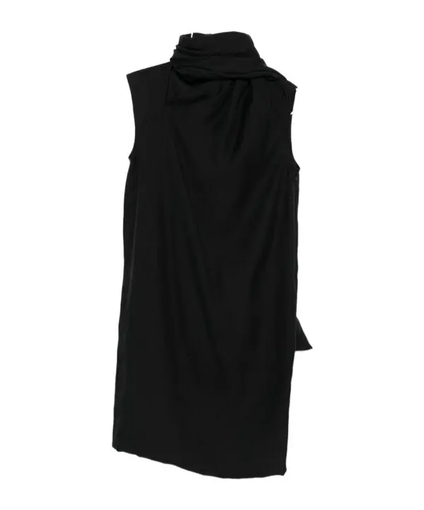 TOTEME Sleeveless Midi Dress With Attached Scarf