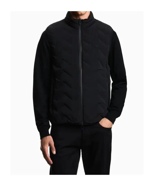 Emporio Armani Zip Quilted Gilet