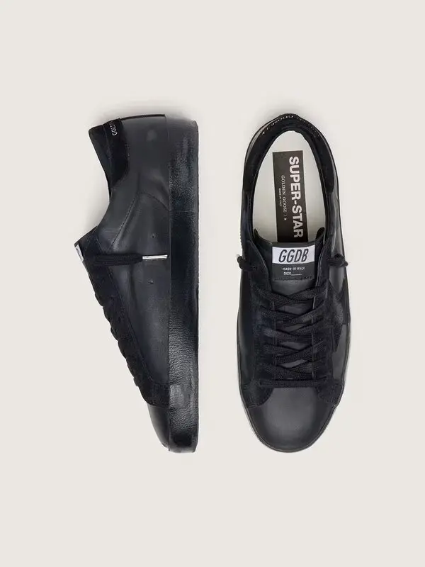 GOLDEN GOOSE Super-star Low-top Sneakers - Black