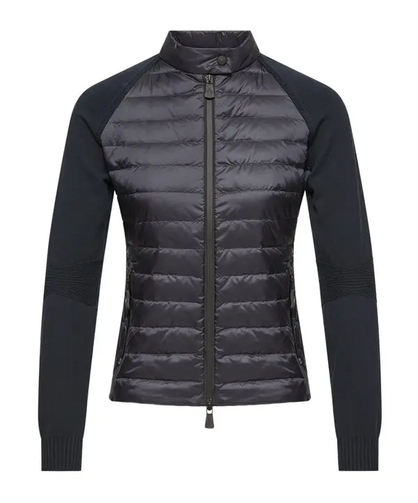 Moncler Tricot Quilted Cardigan