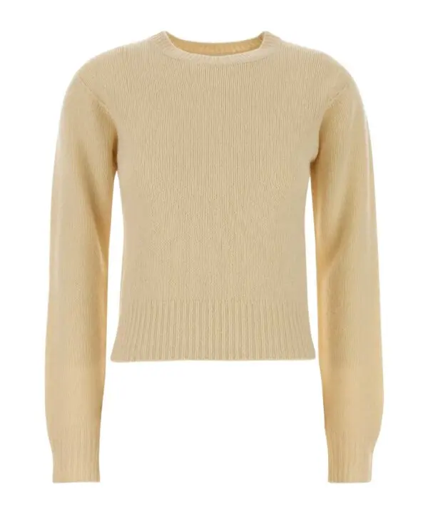 A.p.c. Long Sleeve Crewneck Jumper - Nude