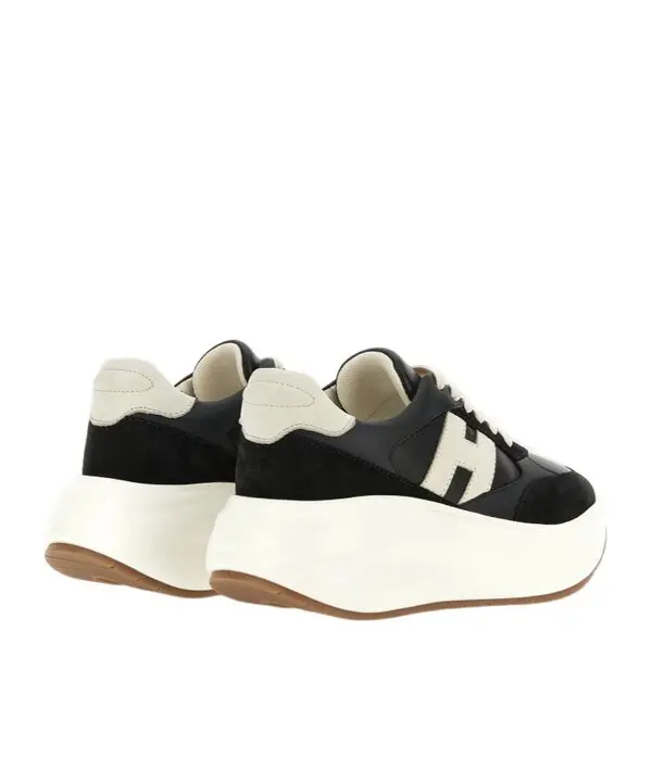 Hogan Maxi I Active Lace-up Sneakers - Black