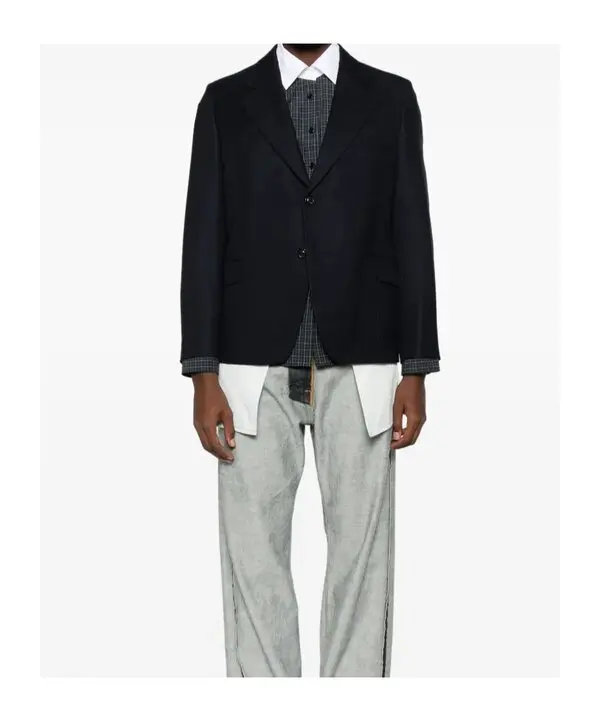 MAISON MARGIELA Single-breasted Blazer - Black