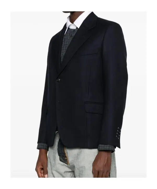 MAISON MARGIELA Single-breasted Blazer - Black