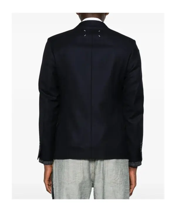 MAISON MARGIELA Single-breasted Blazer - Black