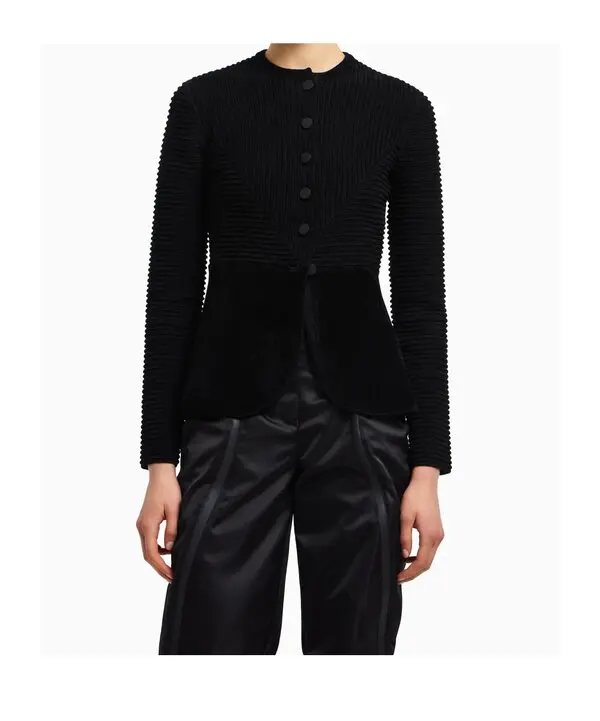 Emporio Armani Ottoman Chenille Jacket