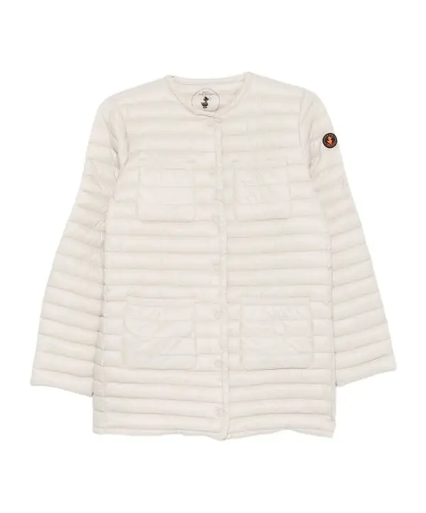 SAVE THE DUCK Quilted Jacket With Snap Button Closure