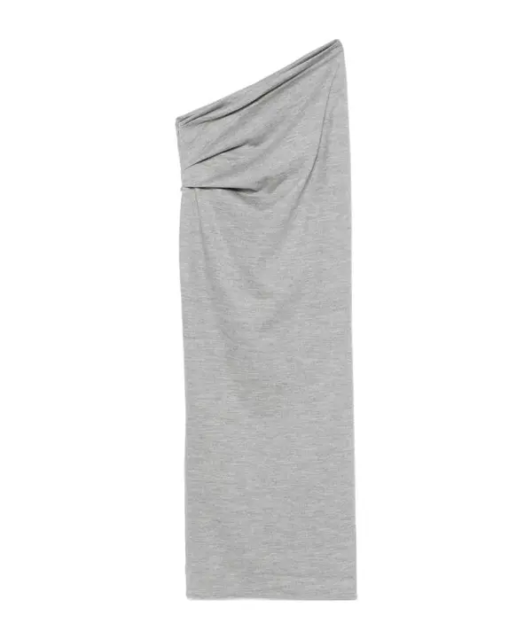 ENTIRE STUDIOS Asymmetrical Long Skirt - Taupe