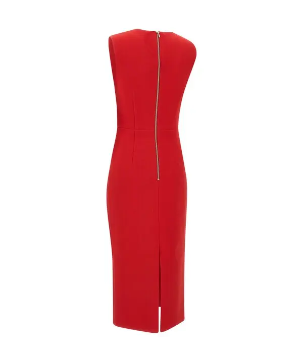 Rebecca Vallance Cameron Cut-out Midi Dress
