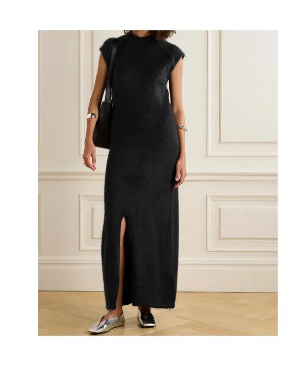 JIL SANDER Split Detail Maxi Dress