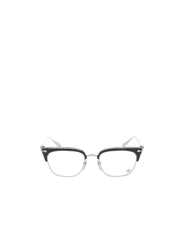 Chrome Hearts Sluntradiction Square-frame Sunglasses - White
