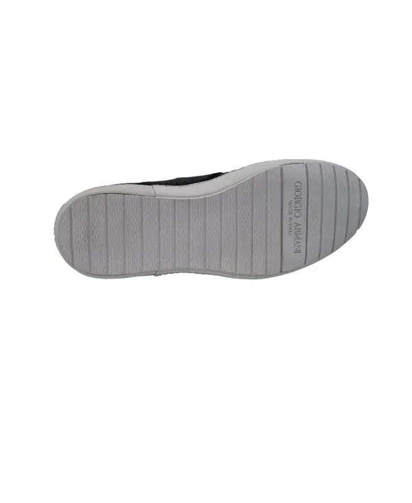 Giorgio Armani Lace-up High-top Sneakers