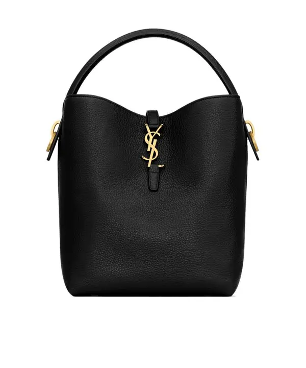 Saint Laurent Le 37 Supple Bucket Bag - Black