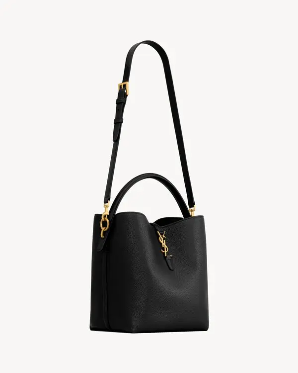 Saint Laurent Le 37 Supple Bucket Bag - Black