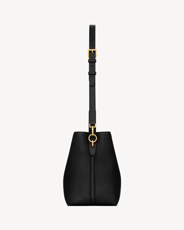 Saint Laurent Le 37 Supple Bucket Bag - Black