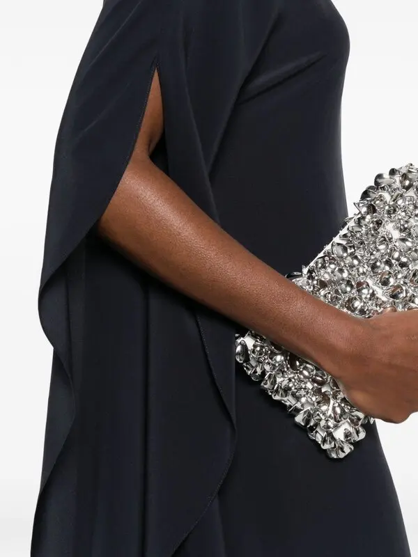 GIANLUCA CAPANNOLO Ruffled Slit Detail Dress