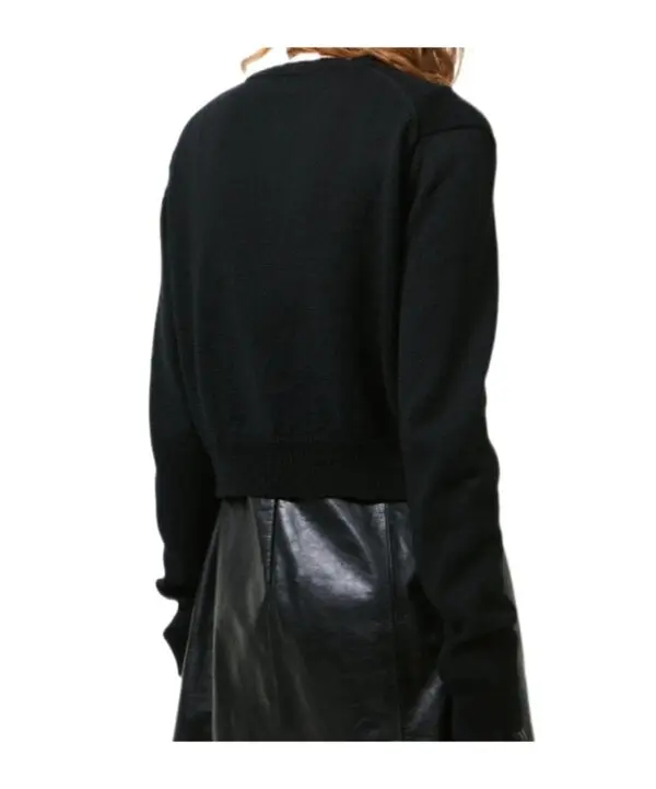 Our Legacy Micro Cropped Cardigan - Black