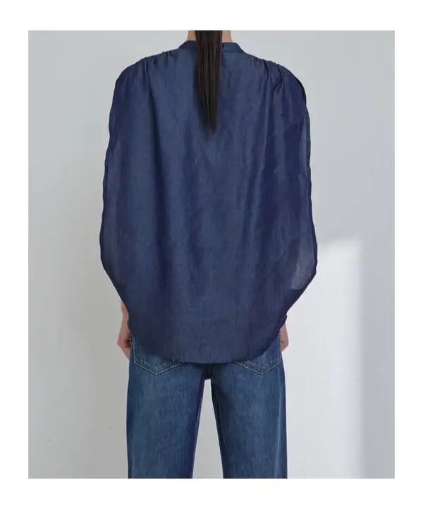 DARKPARK Sleeveless Blouse - Blue