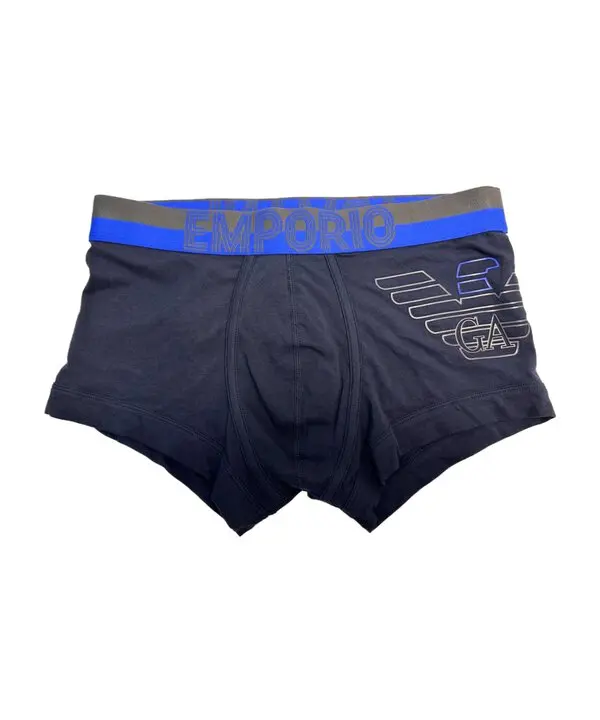 Emporio Armani Logo Boxer Panties - Black