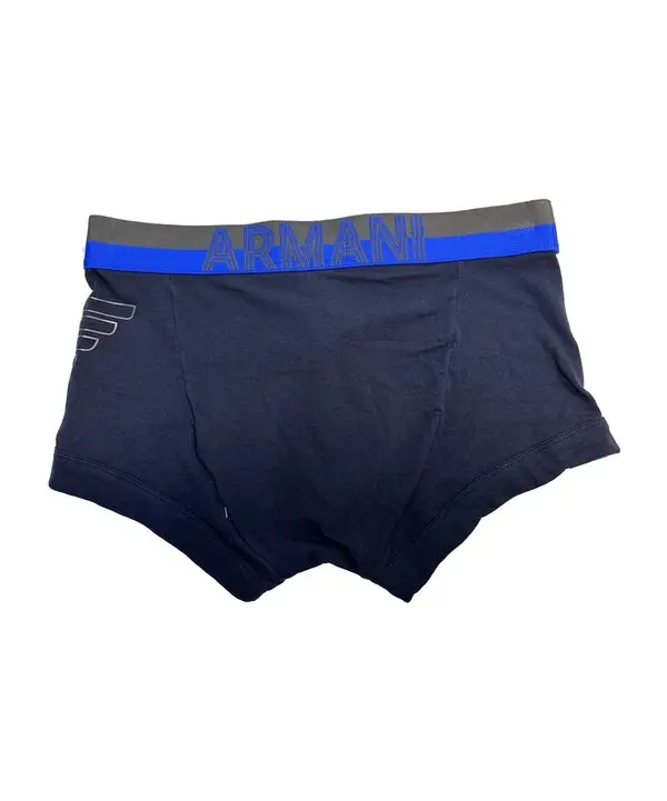 Emporio Armani Logo Boxer Panties - Black