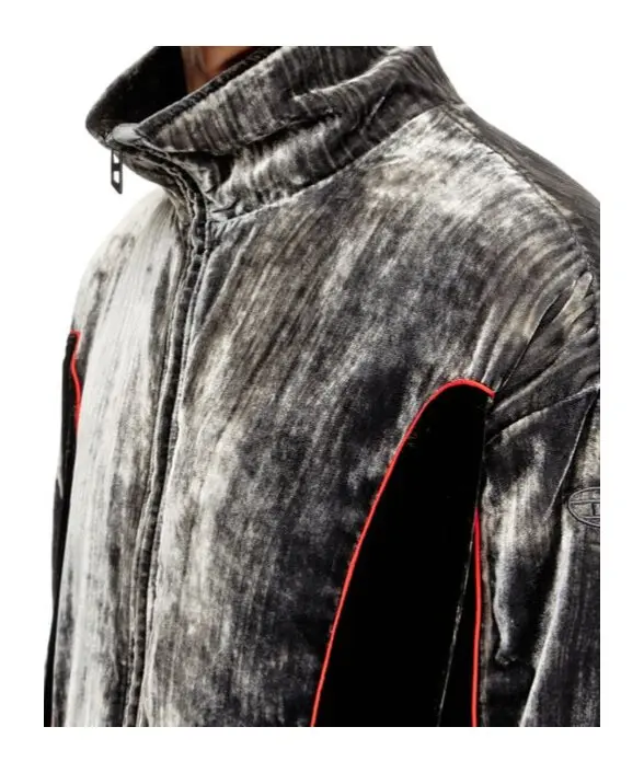 DIESEL® J-hay Track Jacket - Black/red