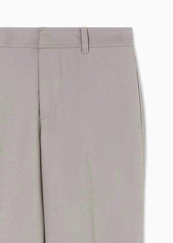 Emporio Armani Tailored Pants With Belt Loops