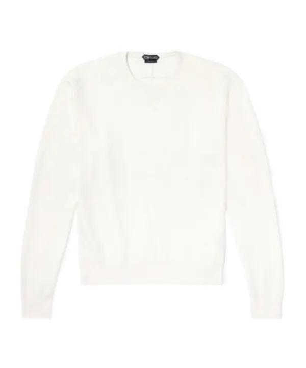 TOM FORD Long-sleeved Sweater - White