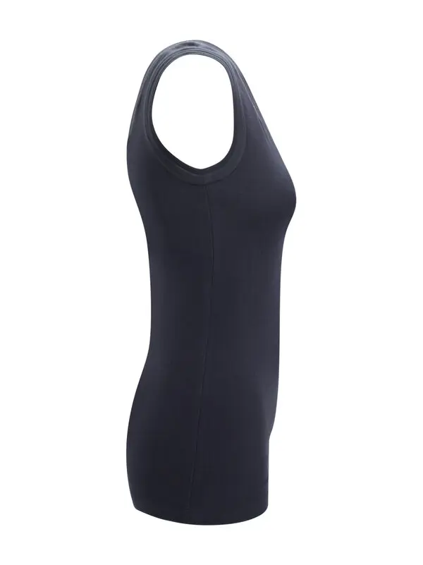 Brunello Cucinelli Embellished Ribbed V-neck Tank Top - Black