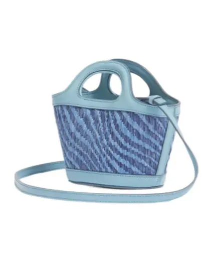 Marni Tropicalia Top Handle Micro Bag - Blue