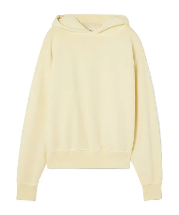 SLVRLAKE Cotton-jersey Hoodie - Yellow