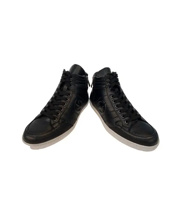 Giorgio Armani High Top Lace-up Sneakers