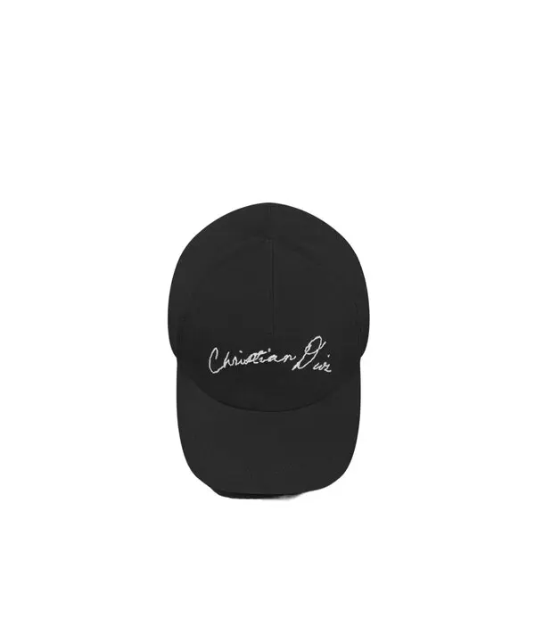 Dior Logo Patch Baseball Cap