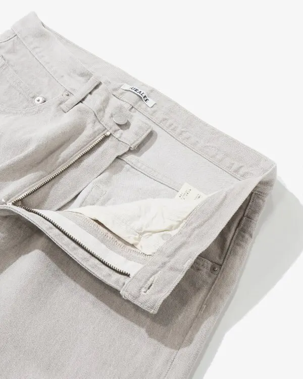 Auralee Wide-leg Jeans - White