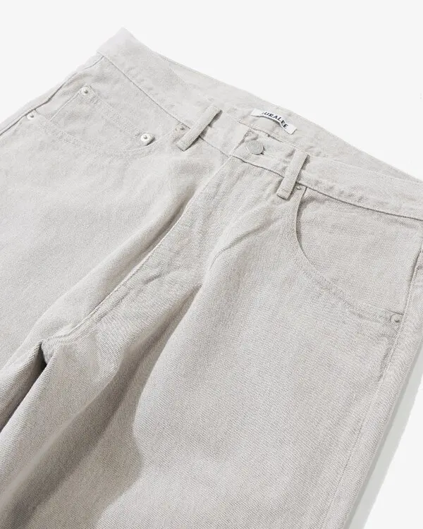 Auralee Wide-leg Jeans - White