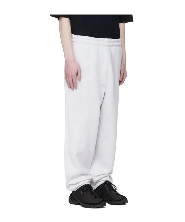 ENTIRE STUDIOS Elastic Waist Sports Pants - Light Gray