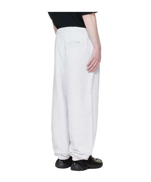ENTIRE STUDIOS Elastic Waist Sports Pants - Light Gray