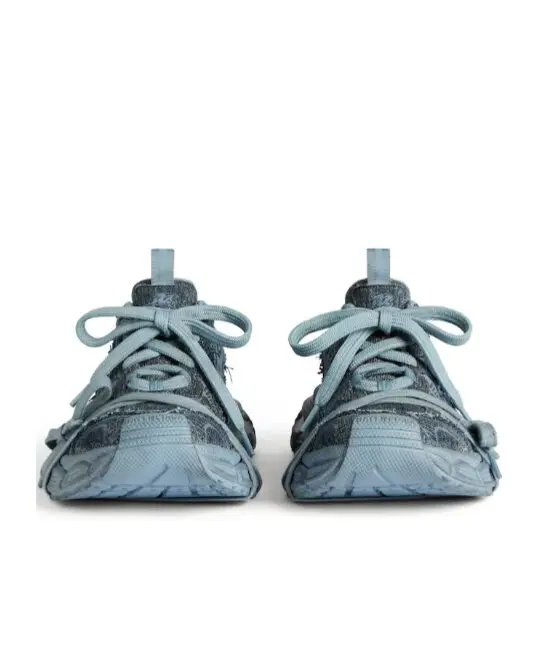 Balenciaga 3xl Lace-up Sneakers - Blue