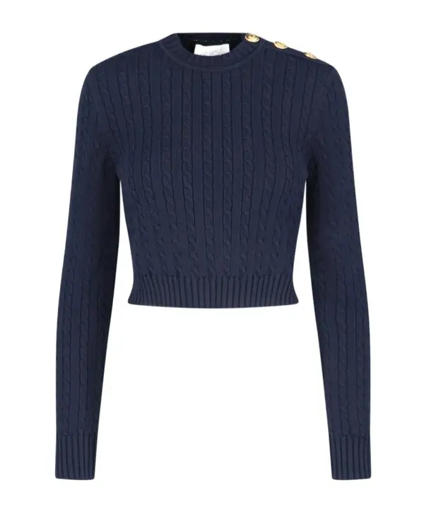 Chloé Buttoned-detail Knitted Jumper